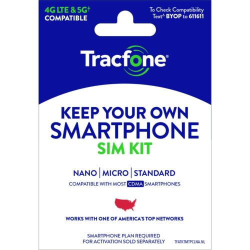Tracfone 1-Year Prepaid Smartphone Plan w/ 1200 Min, 1200 Texts & 3GB Data