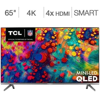 TCL 65" Class - R635 Series - 4K UHD Mini-LED QLED TV Costco - $499.99