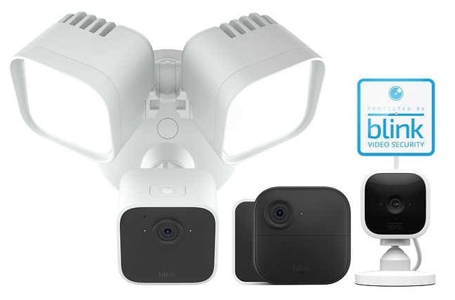 Blink - Wired Floodlight Camera Bundle - $99.97