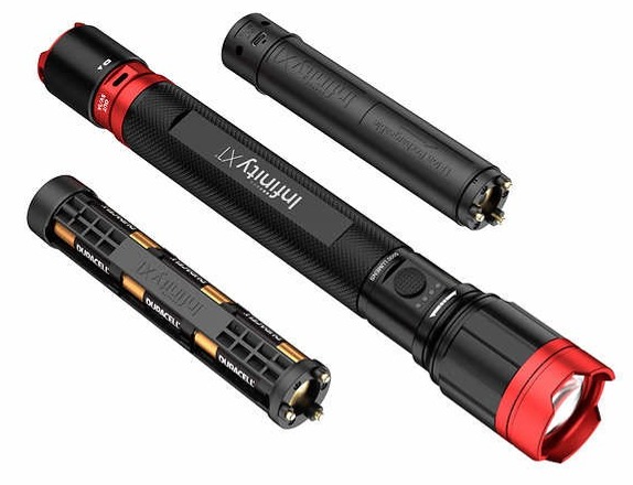 Infinity X1 5000L Dual Power Focusing Flashlight | Costco $23.99 - B&M