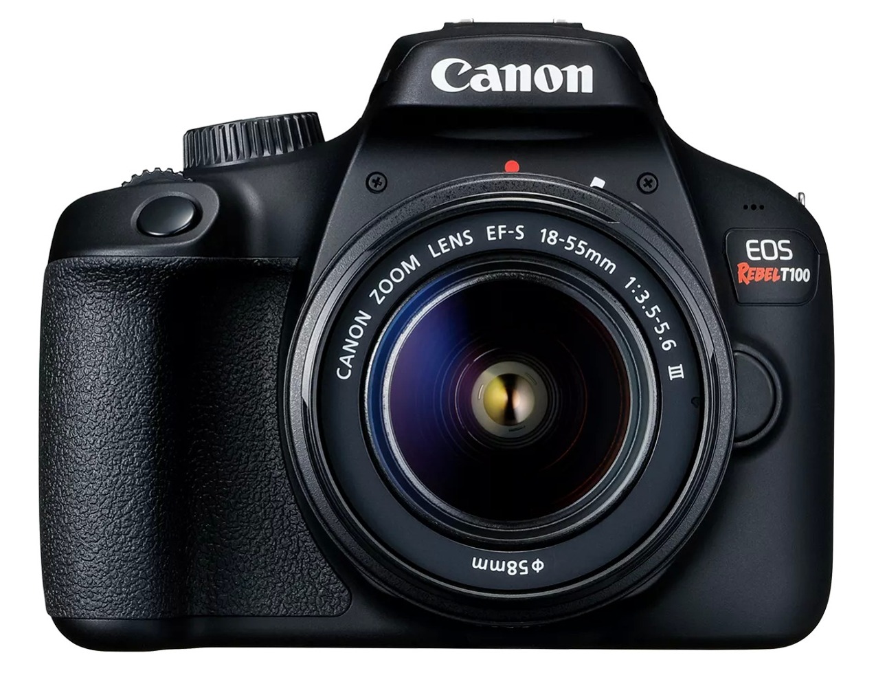 Refurbished EOS Rebel T100 EF-S 18-55MM F/3.5-5.6 III Lens Kit $199