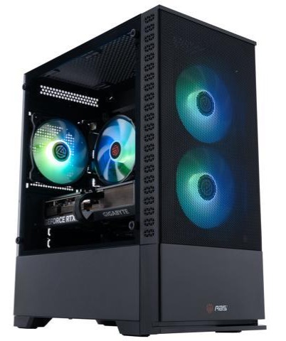 ABS Cyclone Aqua Gaming PC: i5-14400F, RTX 4070, 32GB DDR5 6000MHz, 1TB ...