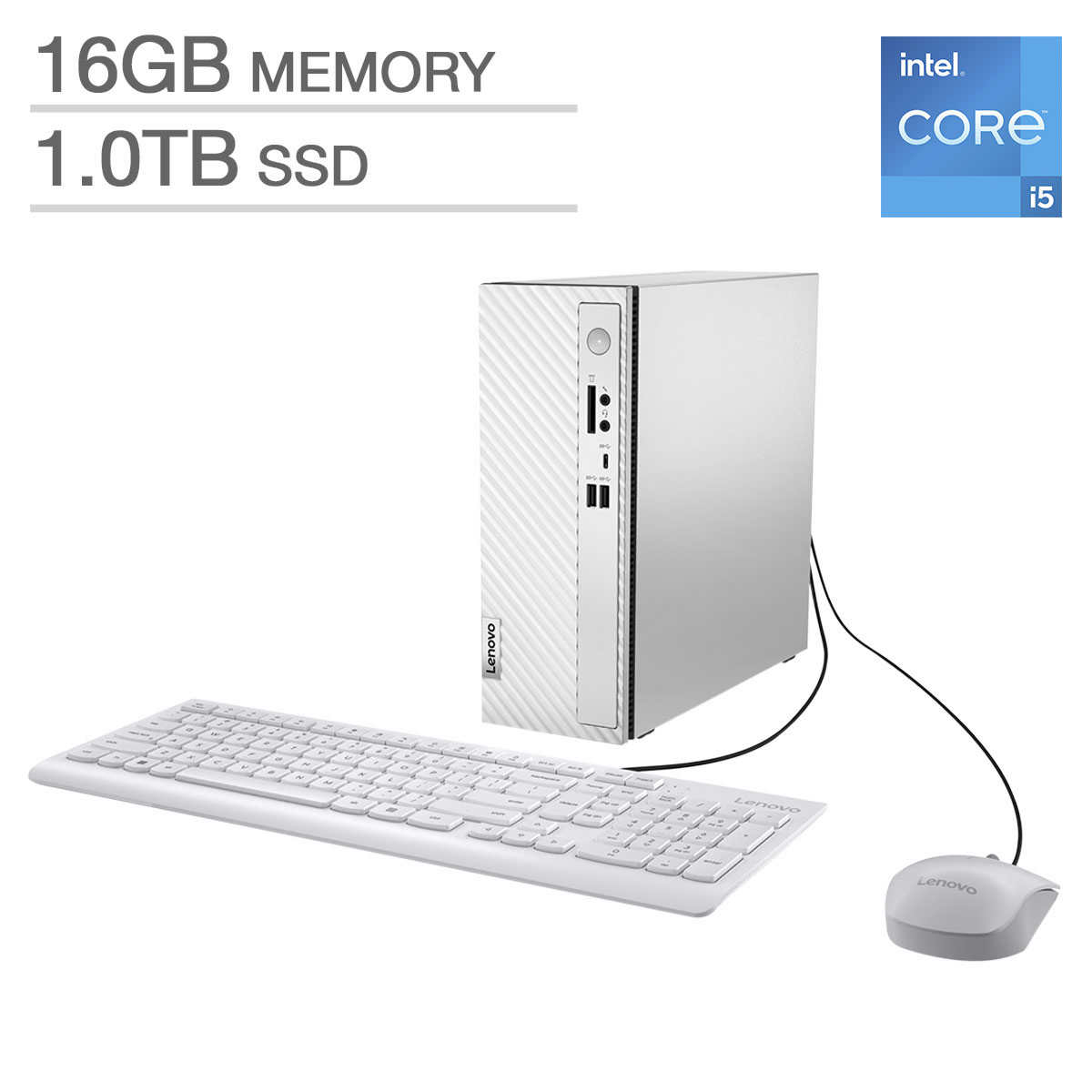 Costco Members: Lenovo IdeaCentre 3i Desktop: i5-14400, 16GB RAM, 1TB SSD