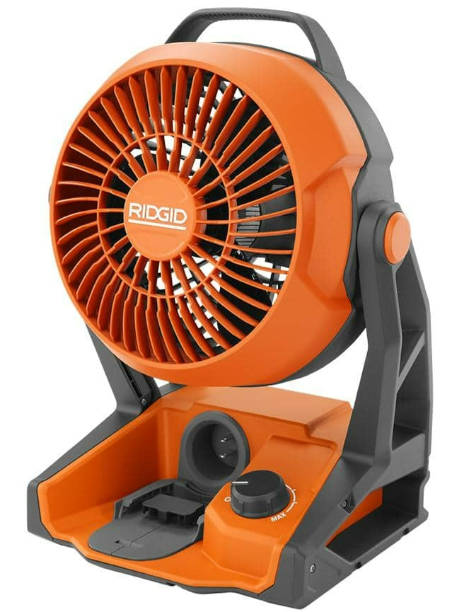 Ridgid 18V Cordless Hybrid Jobsite Fan (Tool Only)