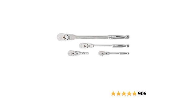 GEARWRENCH 4 Pc. 1/4", 3/8" & 1/2" Drive 120XP™ Flex Head Ratchet Set ...