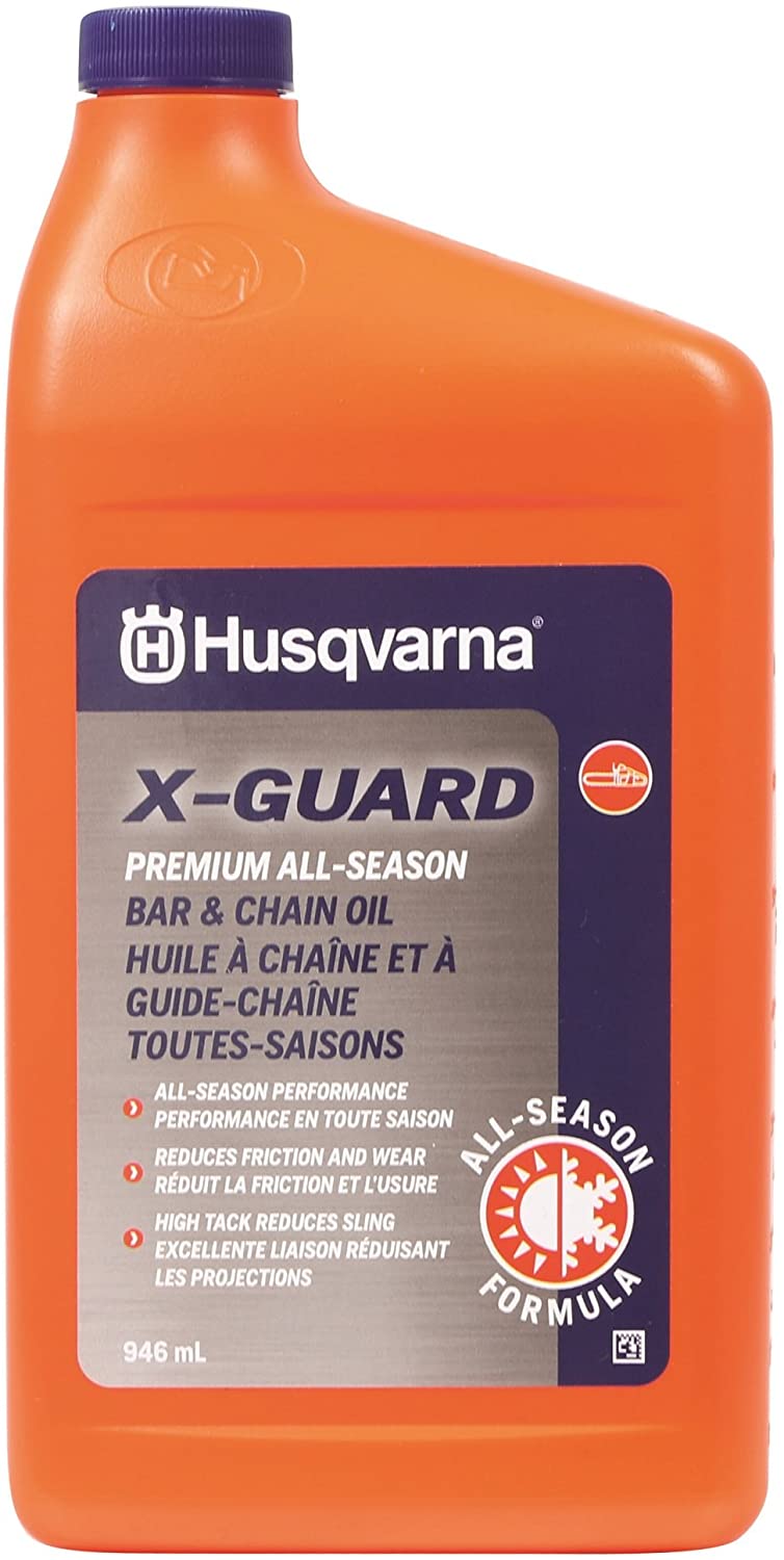 1-Quart Husqvarna X-Guard Bar & Chain Oil