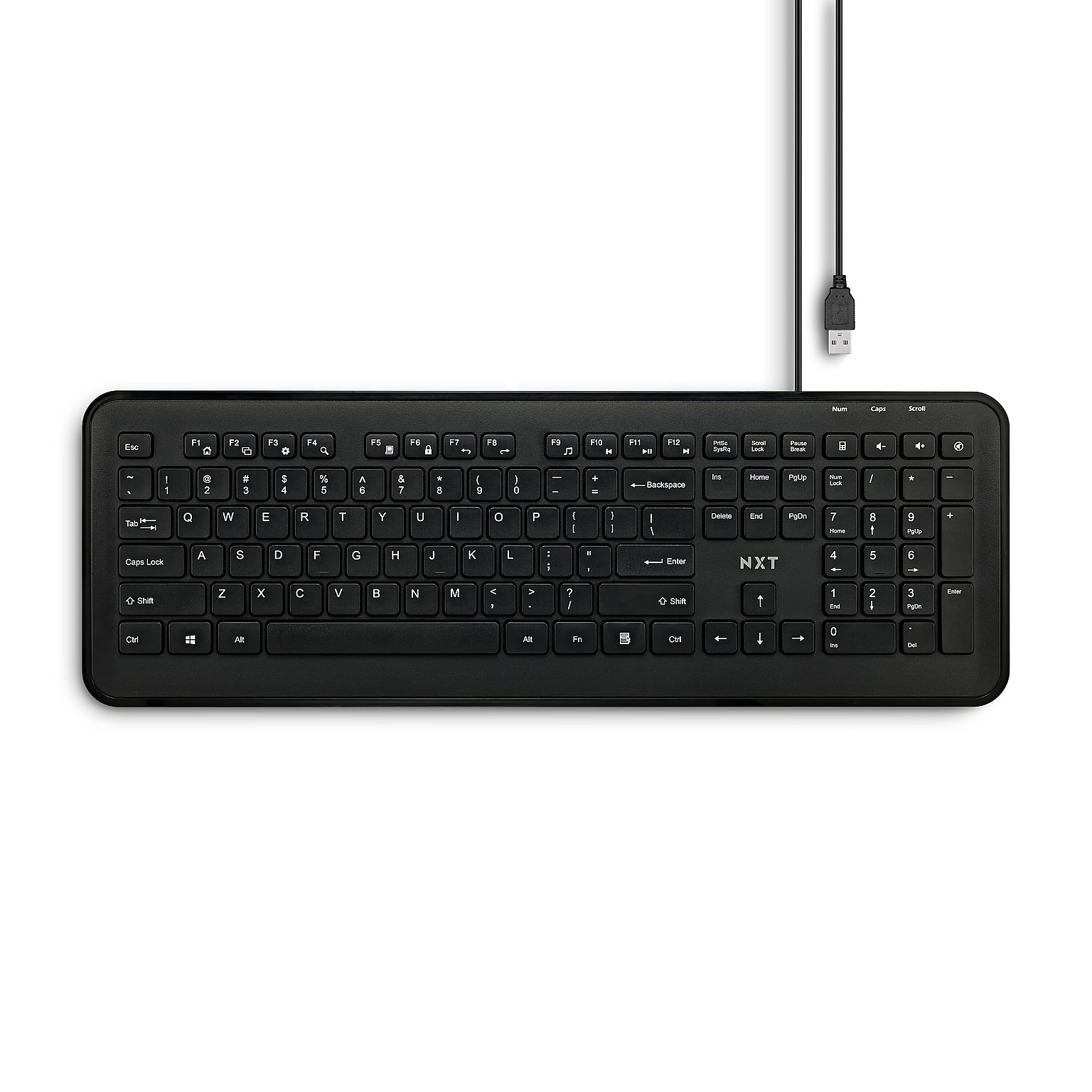 NXT Technologies Wired Computer Keyboard (Black)