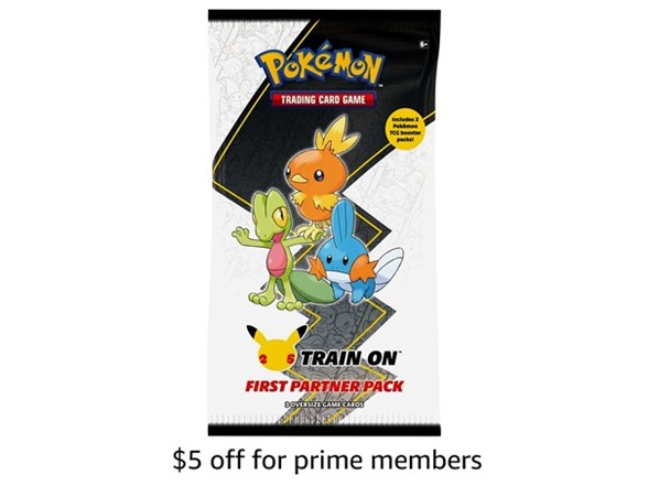 Prime Members: 6-Count Pokemon TCG 25th Anniversary: First Partner ...