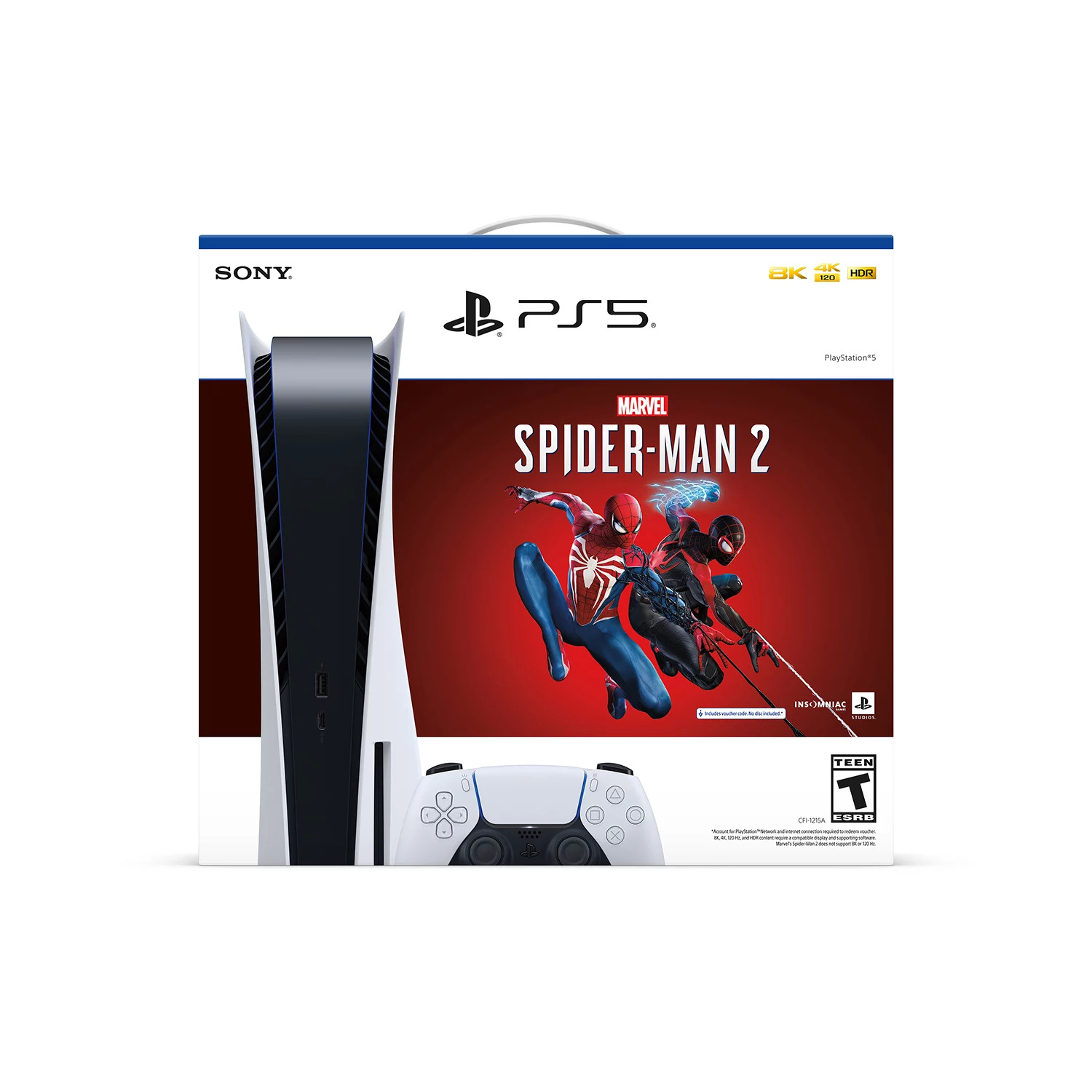 Sam s Club Members 1TB Sony PlayStation 5 Slim Disc Console W Marvel s