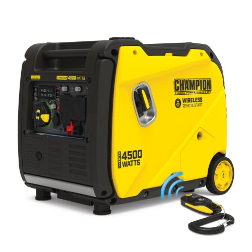Champion Power Equipment 201184 4500-Watt Wireless Remote Start ...