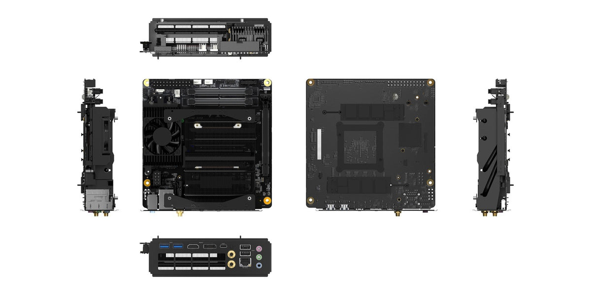Minisforum BD790i MoDT (Mobile on Desktop) Mini-ITX SBC (Barebone ...