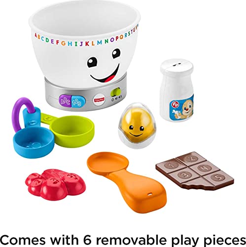 Fisher-Price Mixing Bowl Learning Toy w/ Lights & Music $10.50 + Free ...