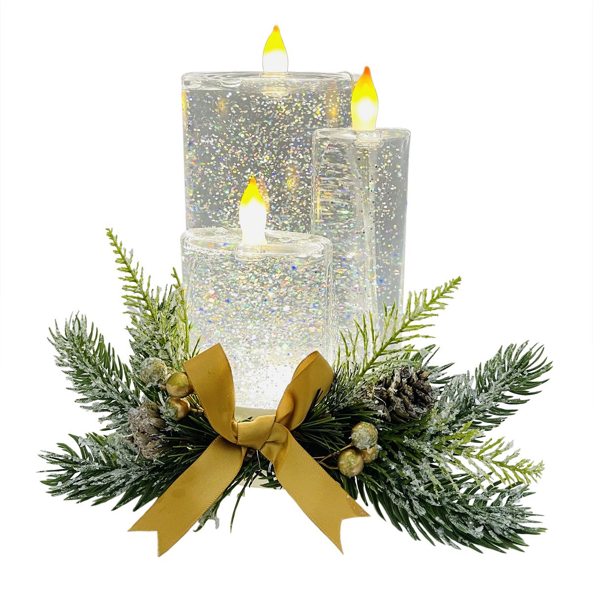 St. Nicholas Square: Shimmer LED Spinning Water Table Decor $ 25.60 ...