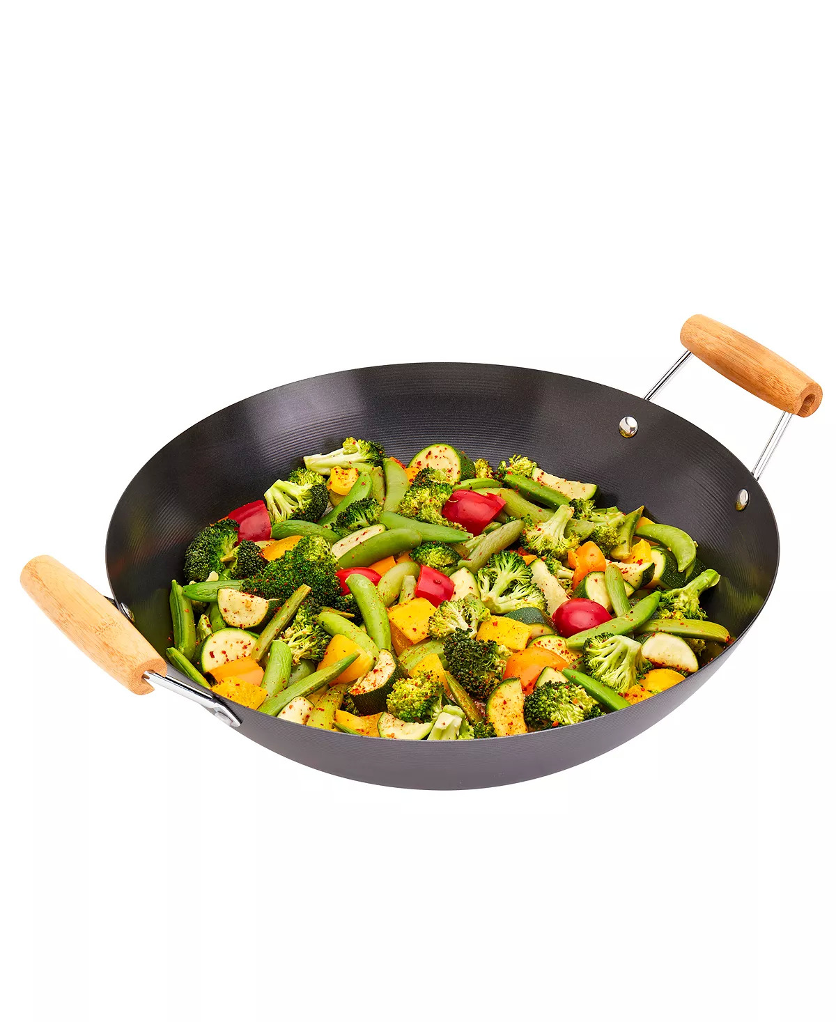 13.75" Asian Carbon Steel Open Wok w/ 2 Side Handles $16.10, 14" Asian ...