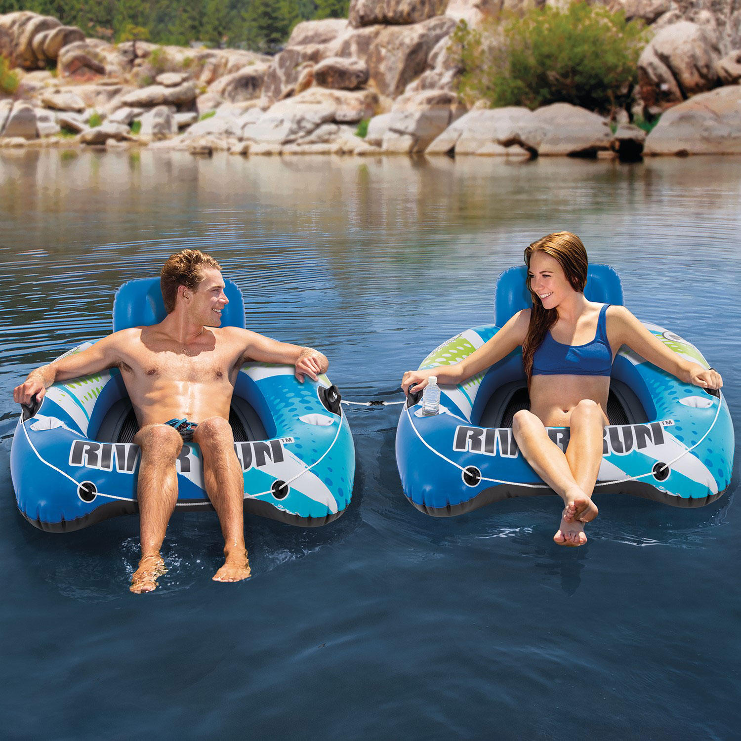 Sam's Club: 2-Pack Intex River Run 53" Inflatable Pool Float w/ Cup Holder $19.98 ($10 Each ...