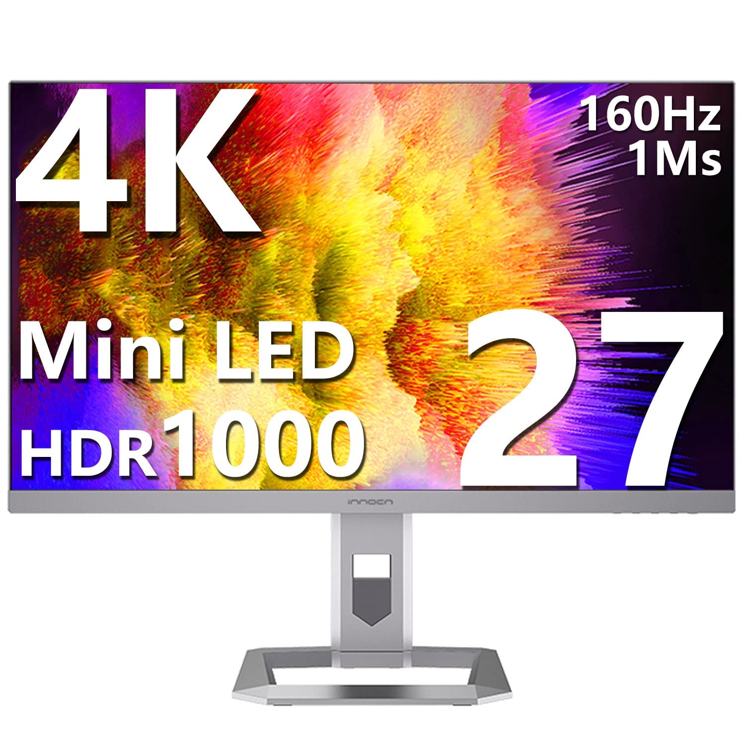 INNOCN 27M2V 27" Mini LED 4K 160Hz 1ms IPS HDR1000 $589.99