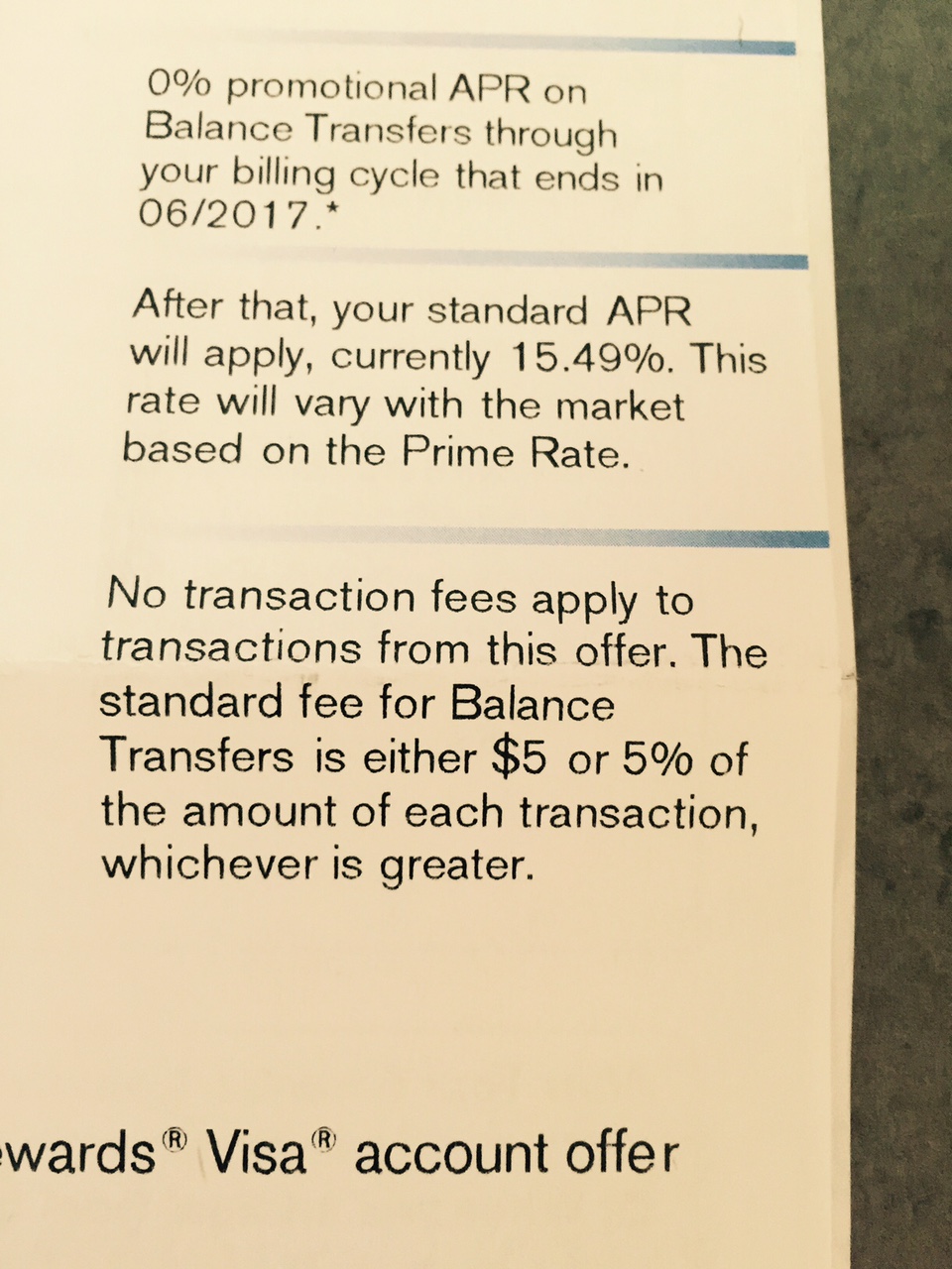 Heads Up - Chase Possibly Sending Out 0 APR Balance Transfer with 0% ...