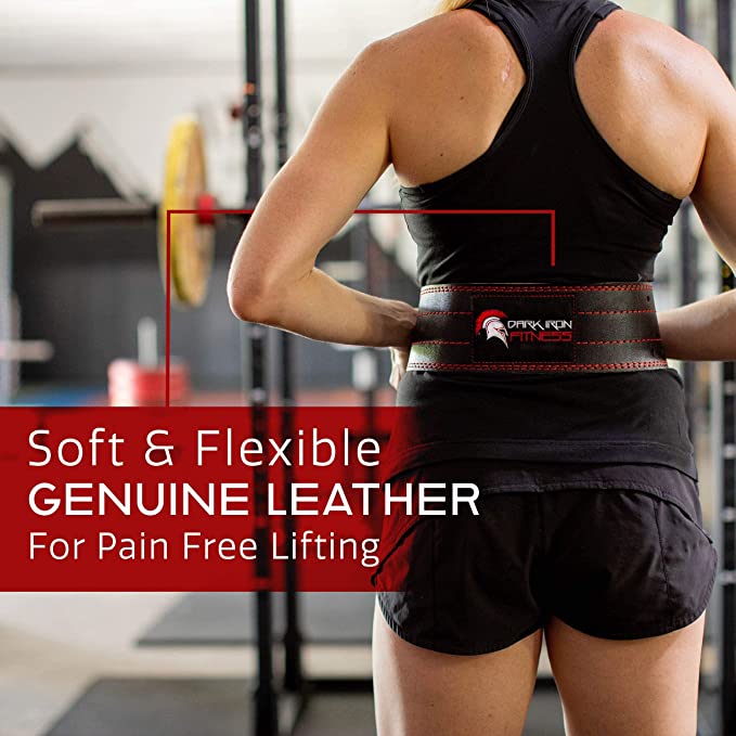 Prime Members: Dark Iron Fitness Weight Lifting Belt for Men & Women ...