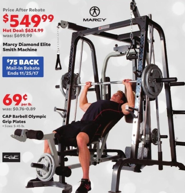 Marcy Diamond Elite Smith Machine Workout Routine | EOUA Blog