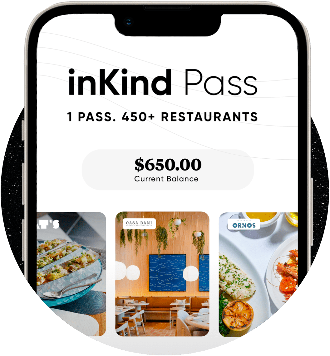 InKind Dining App 180 Credit For 50 Amex Offer YMMV Or 50 Credit