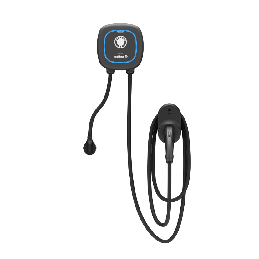 Fisker Wallbox Pulsar Plus Level 2 40A EV Smart Home Charger w/ 25' Cable