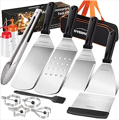 $16.19 -Premium Stainless Steel Griddle Tools Set