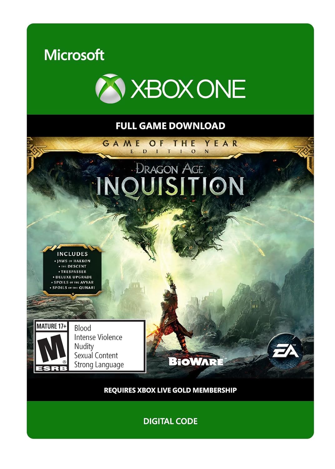 Dragon Age: Inquisition: Game of the Year Edition (Xbox One Digital ...