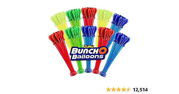 Bunch O Balloons Self-Sealing Water Balloons (10 bunches, 350 balloons ...