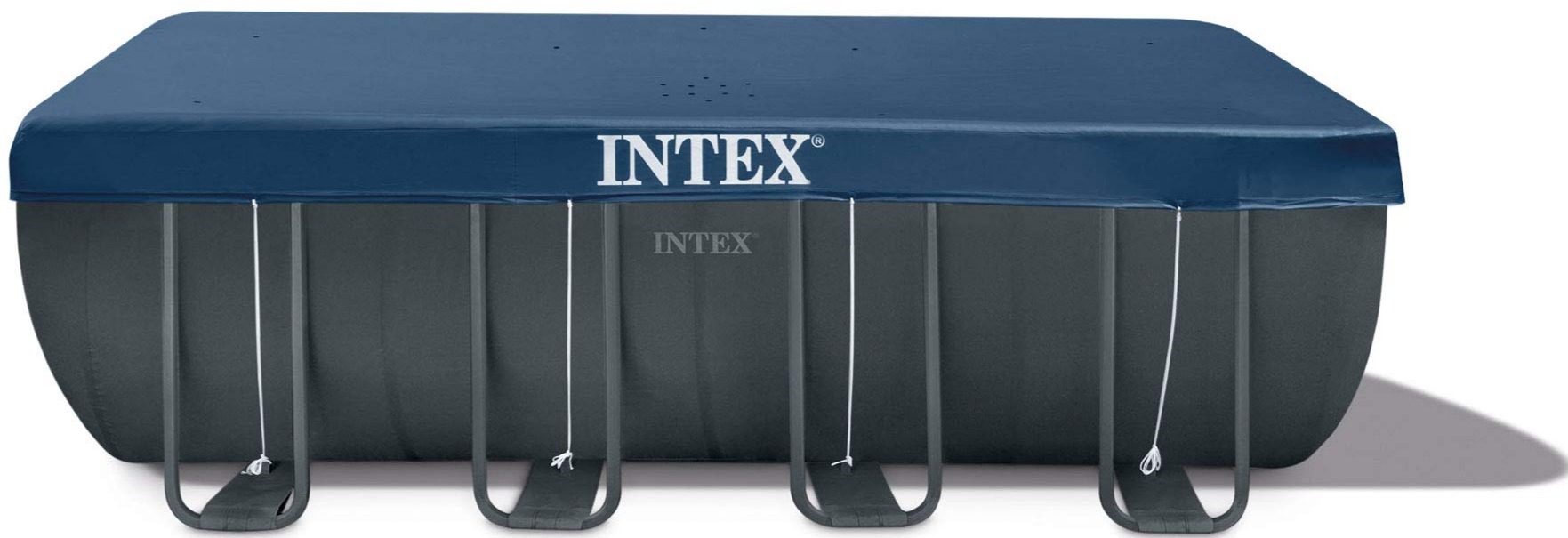 Intex Ultra XTR 18' x 9' x 52" Rectangular Frame Above Ground Outdoor ...