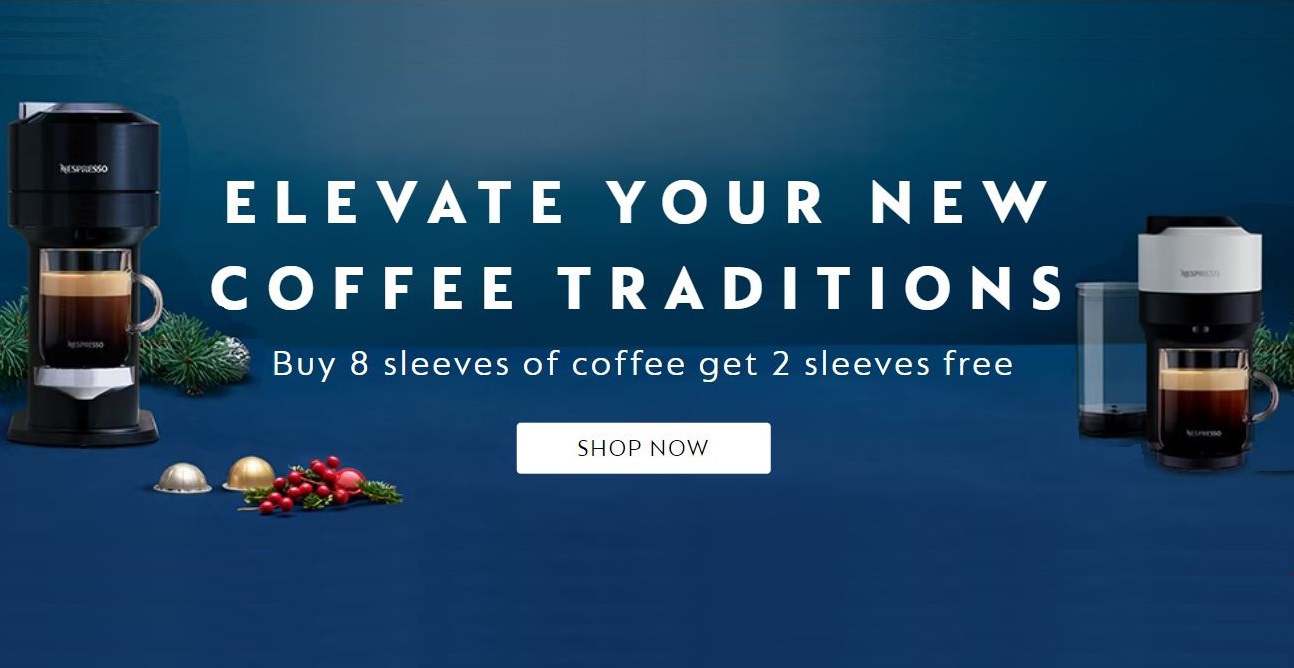 Nespresso: Buy 8+, Get 2 Selected Sleeves | Today Only