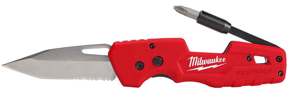 Milwaukee 48-22-1503 FASTBACK™ W/ Storage & FASTBACK™ Compact Knife Set ...