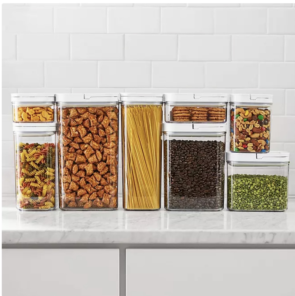 Member's Mark 8-Piece Fliplock Pantry Storage $20 Member's Mark 8-Piece Fliplock Pantry Storage $20