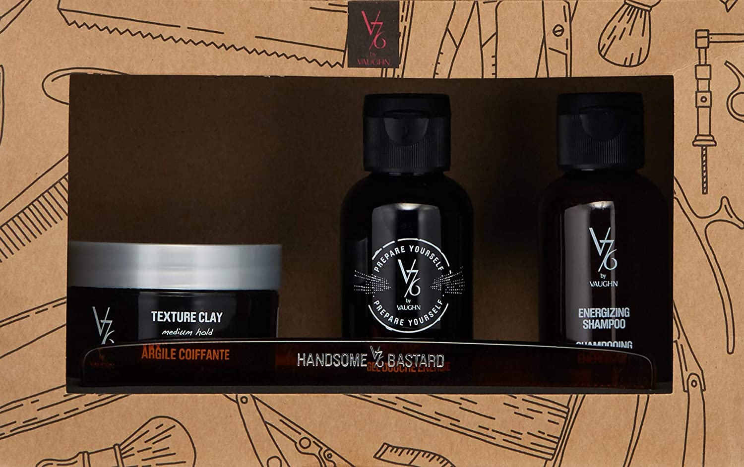 V76 by Vaughn Handsome Bastard Grooming Gift Set for Men $11.84 + Free ...