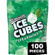 100-Count Ice Breakers Ice Cubes Sugar Free Gum (Spearmint)