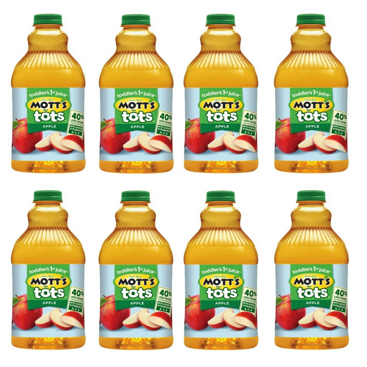 8-Count 64-Oz Mott's For Tots Apple Juice $14.34 w/ S&S + Free Shipping ...