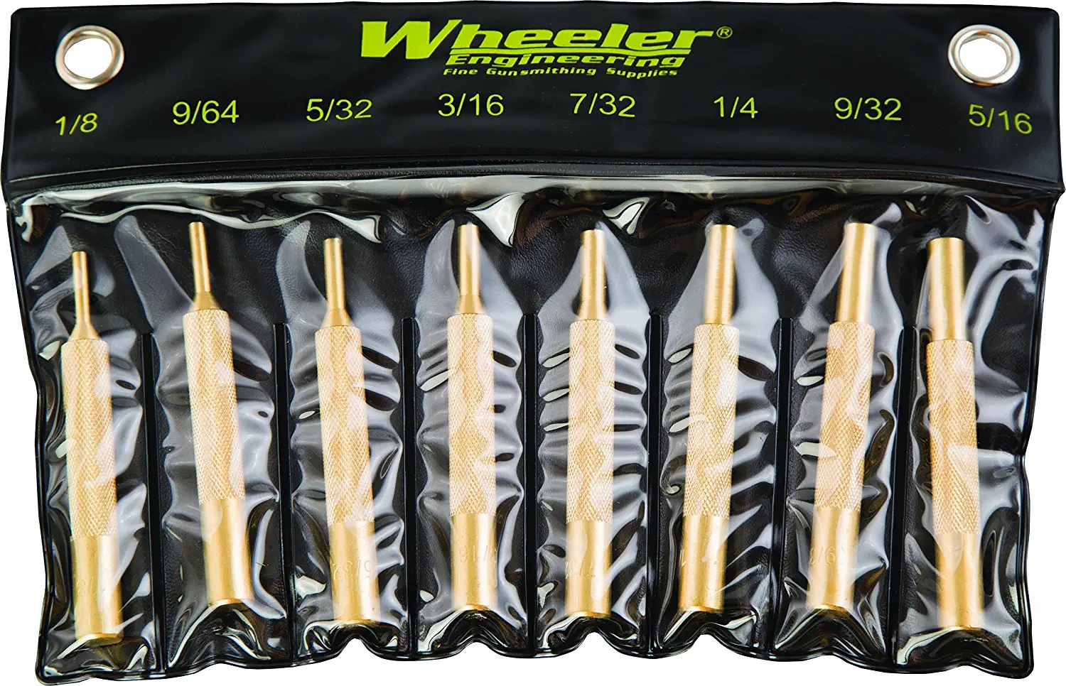 Wheeler 8-Piece Brass Punch Set for Gunsmithing $17.59