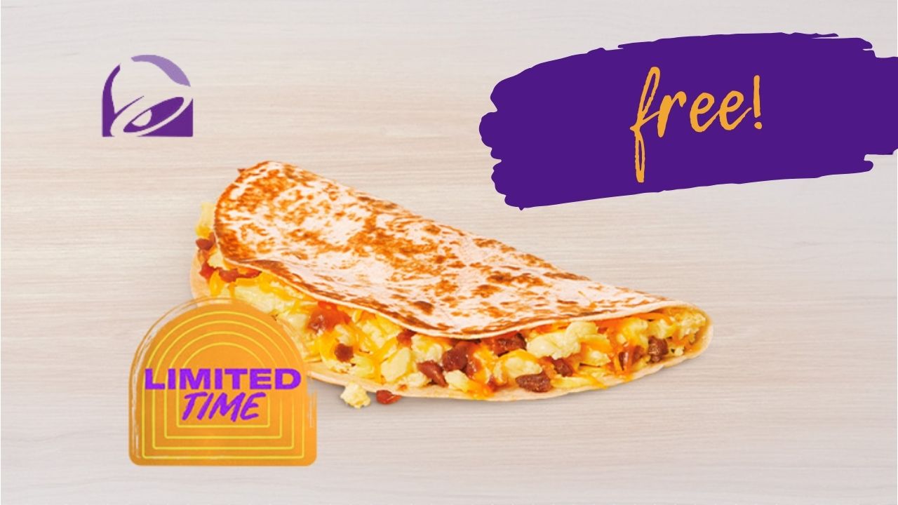 Taco Bell Rewards in App: Taco Bell Breakfast Taco: Sausage, Bacon or ...