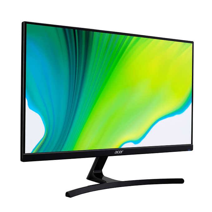 Costco Members: 27"Acer K273 Ebi 1080p 1ms 100Hz Zero Frame FreeSync ...