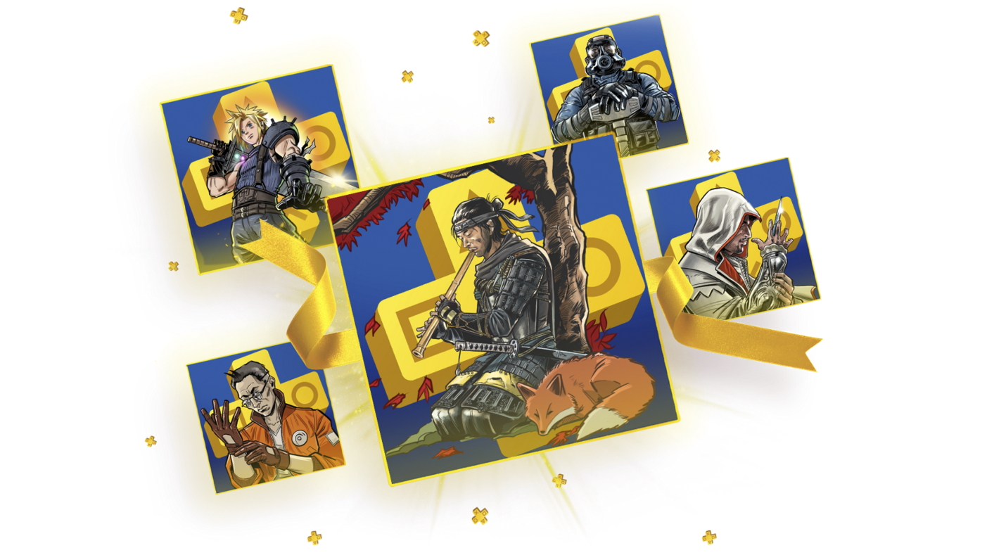 FREE PlayStation Plus Seasons of Play Player Avatars (Cloud Strife, Jin ...