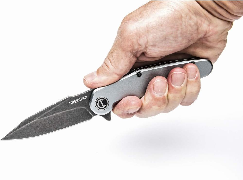 Crescent 3 1/2" Heavy Duty Steel Harpoon Blade Pocket Knife + $3 In ...