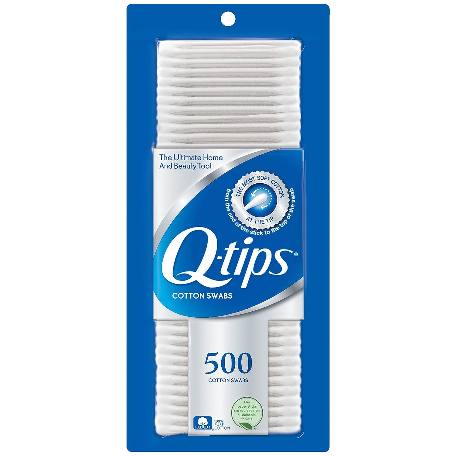 500 Count Q Tips Original Cotton Swabs