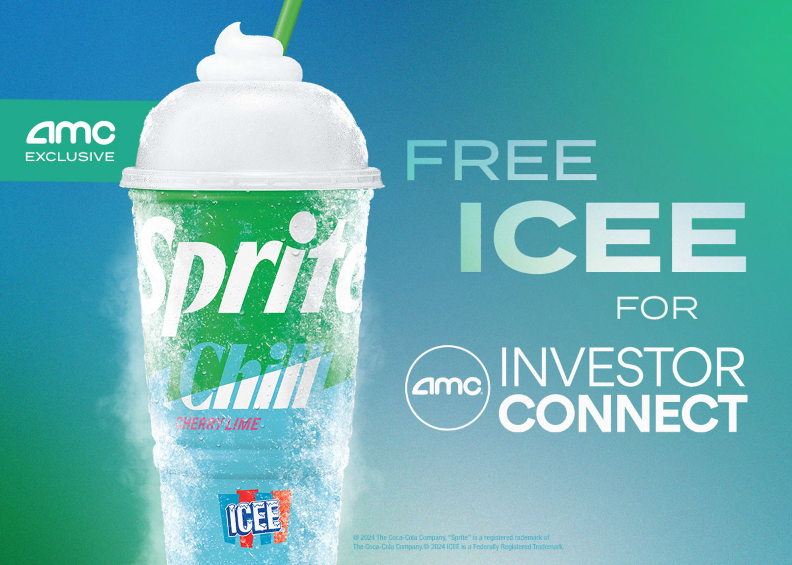 AMC Theatres Investor Connect: ICEE Beverage/Drink Summer 2024 Offer