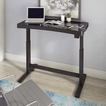 Costco Members: Tresanti 47" Adjustable Height Desk (black) - $249.99