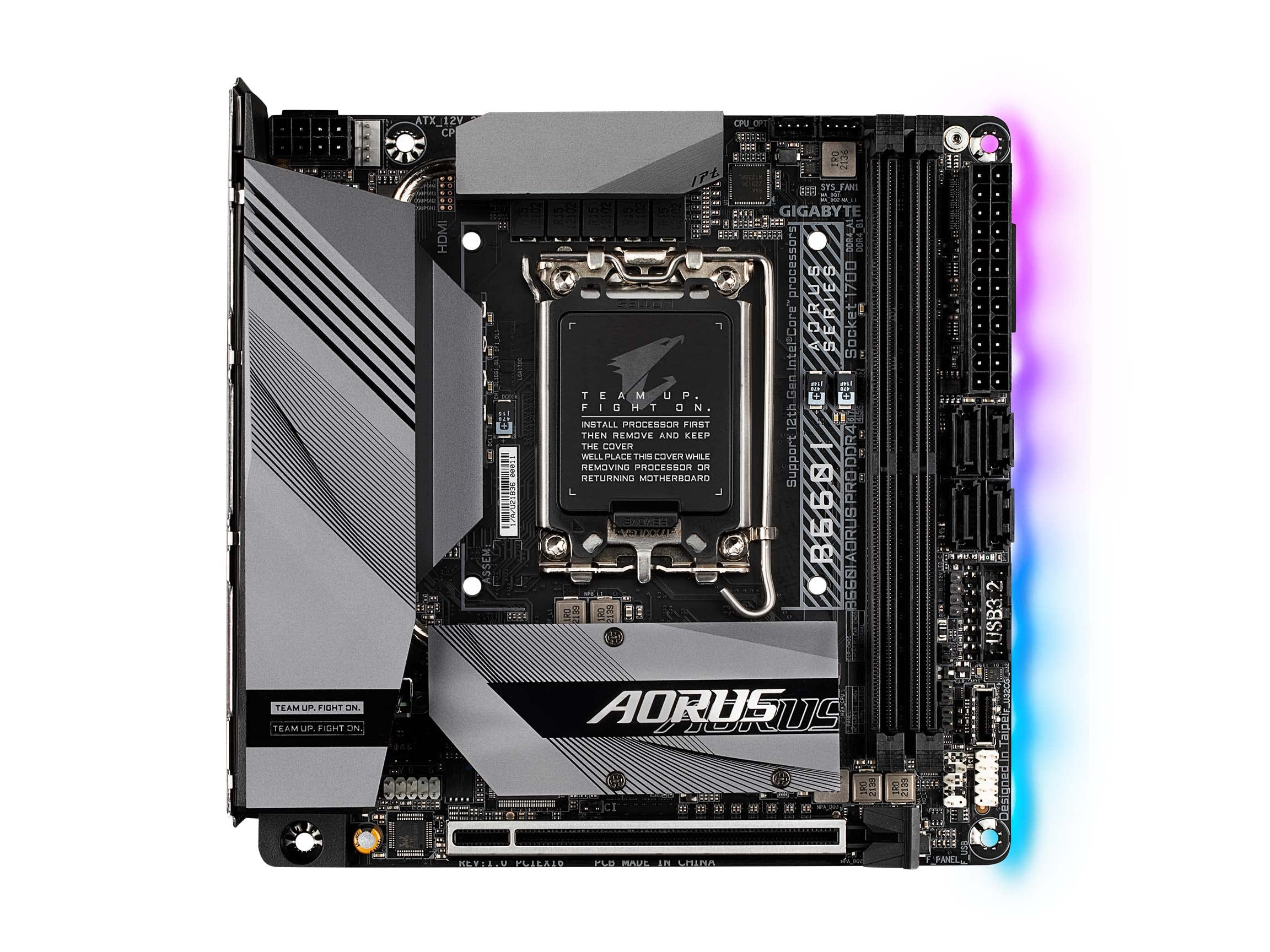 GIGABYTE B660I AORUS PRO DDR4 (B660/ Intel/LGA 1700/ Mini-ITX/ DDR4 ...