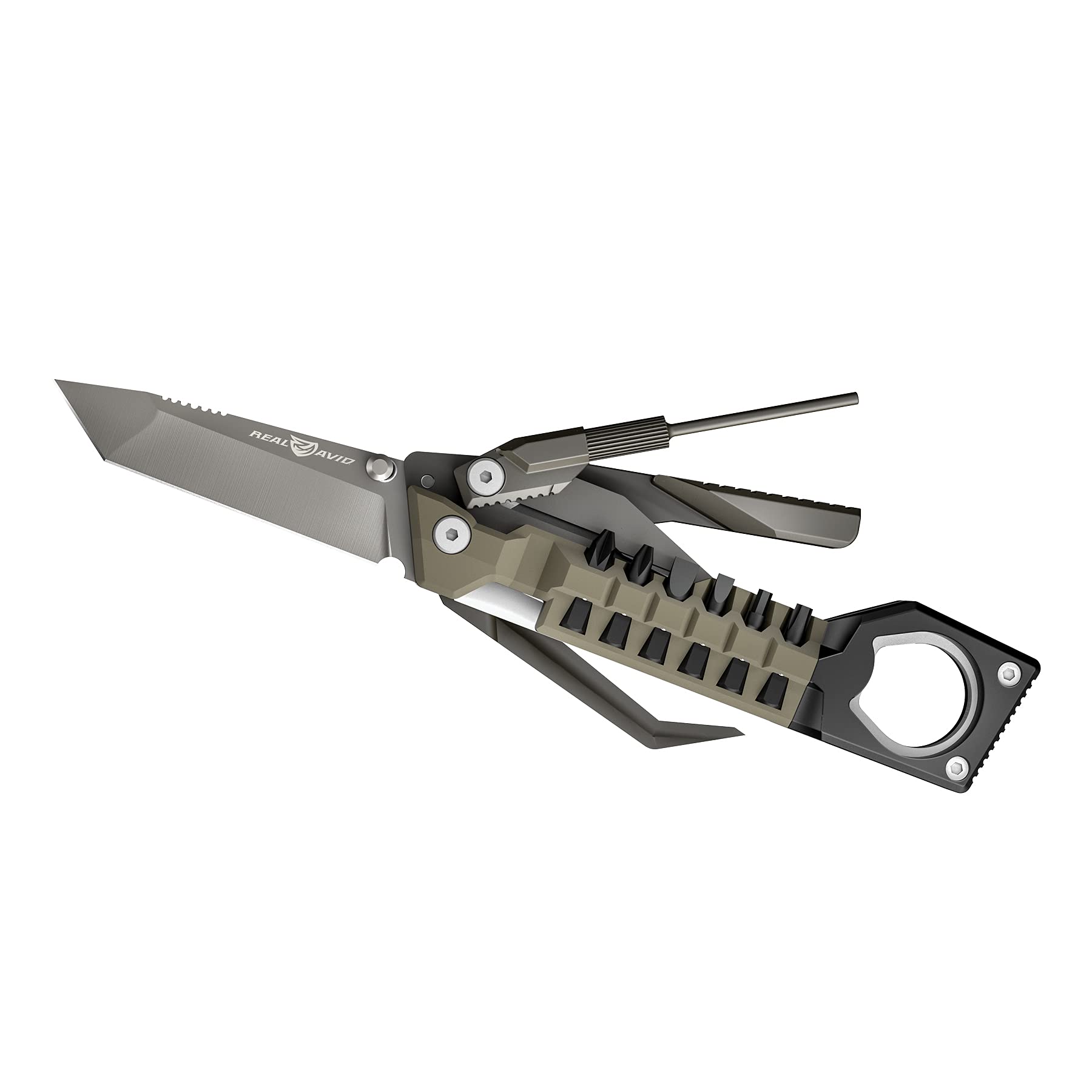 Real Avid Pistol Tool for Gun Maintenance | 19 in 1 Pistol Multitool ...
