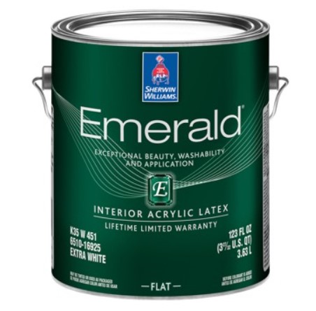 1-Gallon Sherwin-Williams Emerald Interior Acrylic Latex Paint From $51 ...
