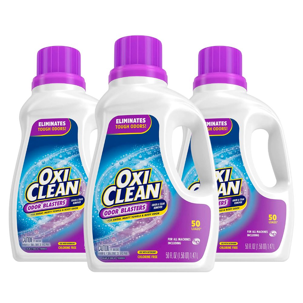50-Oz OxiClean Odor Blasters Odor & Stain Remover Laundry Booster 3 for ...