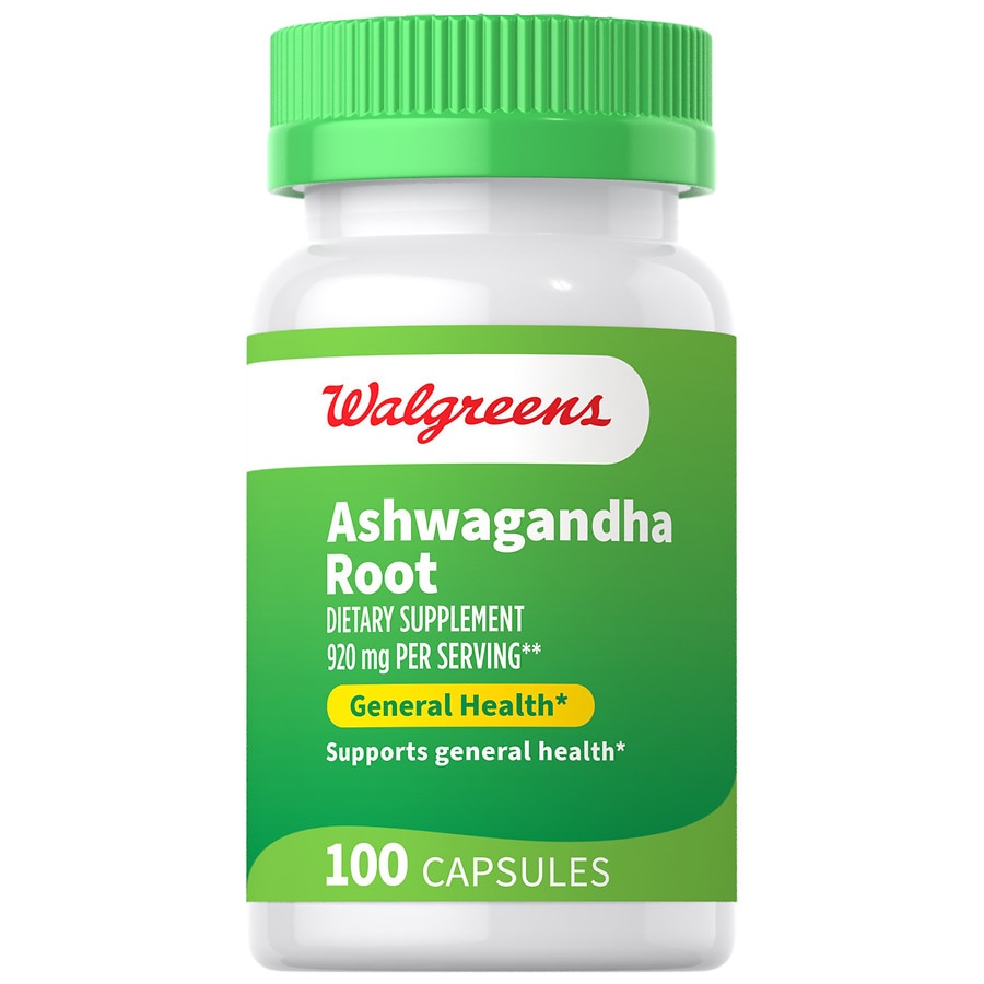 Walgreens Ashwagandha Root Capsules 200 For 5 97