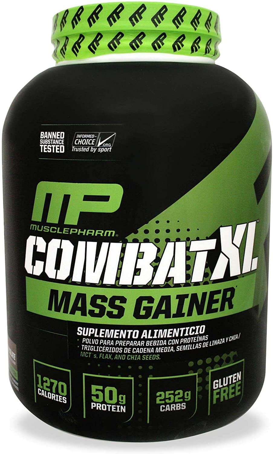 MusclePharm Combat XL Mass Gainer Powder, Weight Gainer Protein Powder ...