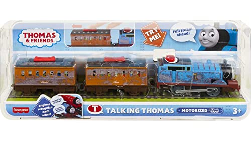 Thomas & Friends Talking Thomas, Battery Powered Motorized Toy Train ...